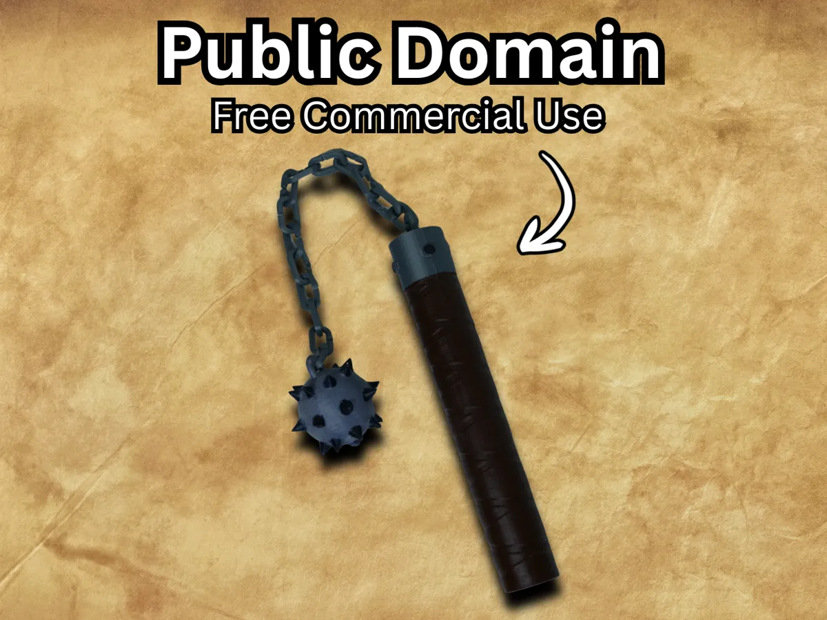 Prop Medieval Flail – Display / Cosplay Model - Free 3D Print Model ...