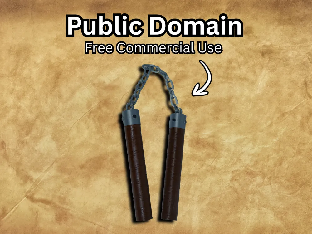 Prop Nunchucks – Display / Cosplay Model - Free 3D Print Model - MakerWorld