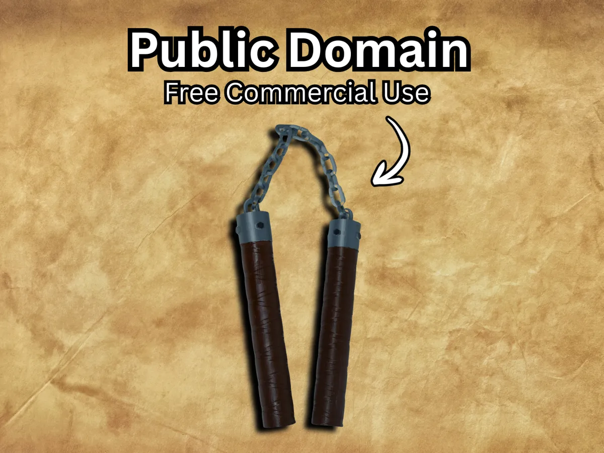 Prop Nunchucks – Display / Cosplay Model - Free 3D Print Model - MakerWorld