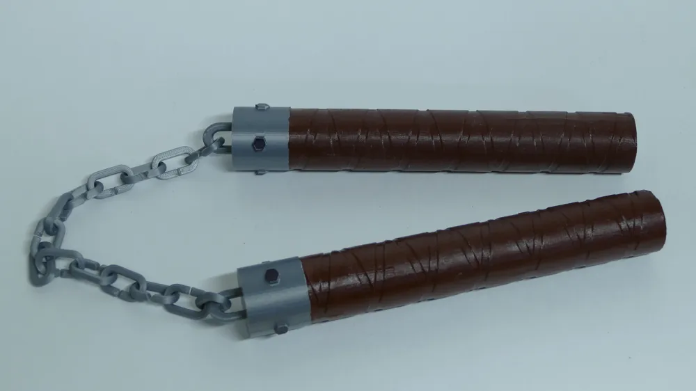 Prop Nunchucks – Display / Cosplay Model - Free 3D Print Model - MakerWorld