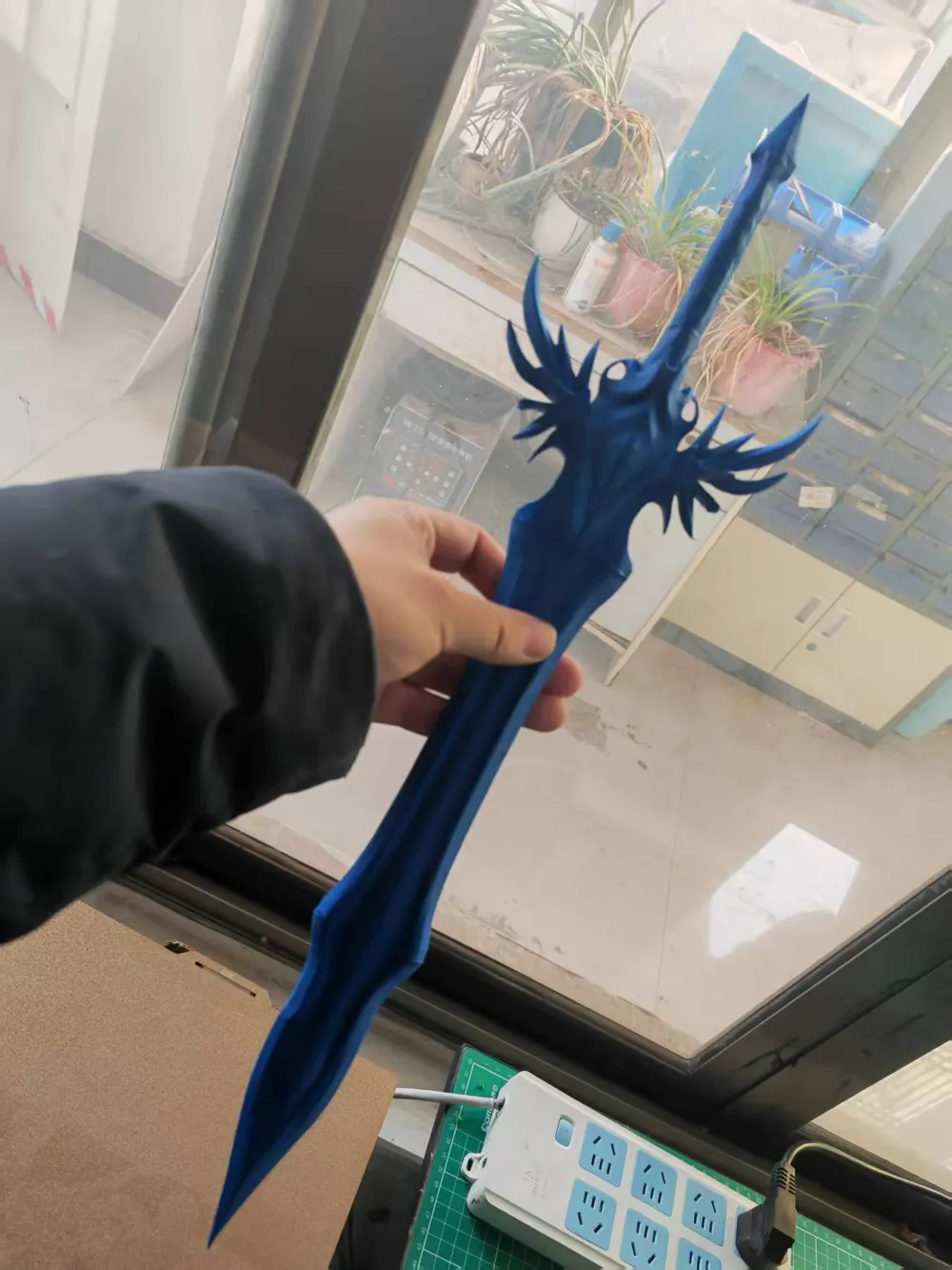 Ice Blue Sword - Free 3D Print Model - MakerWorld