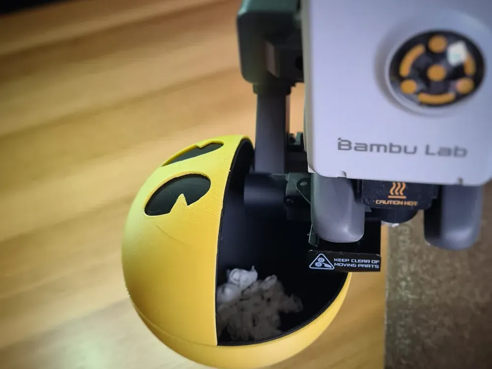 Pac Man Poop bucket - Free 3D Print Model - MakerWorld