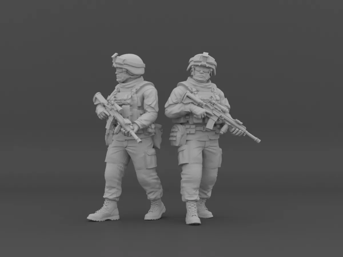 Special Forces - Solo Soldier Figurine - Free 3D Print Model - MakerWorld