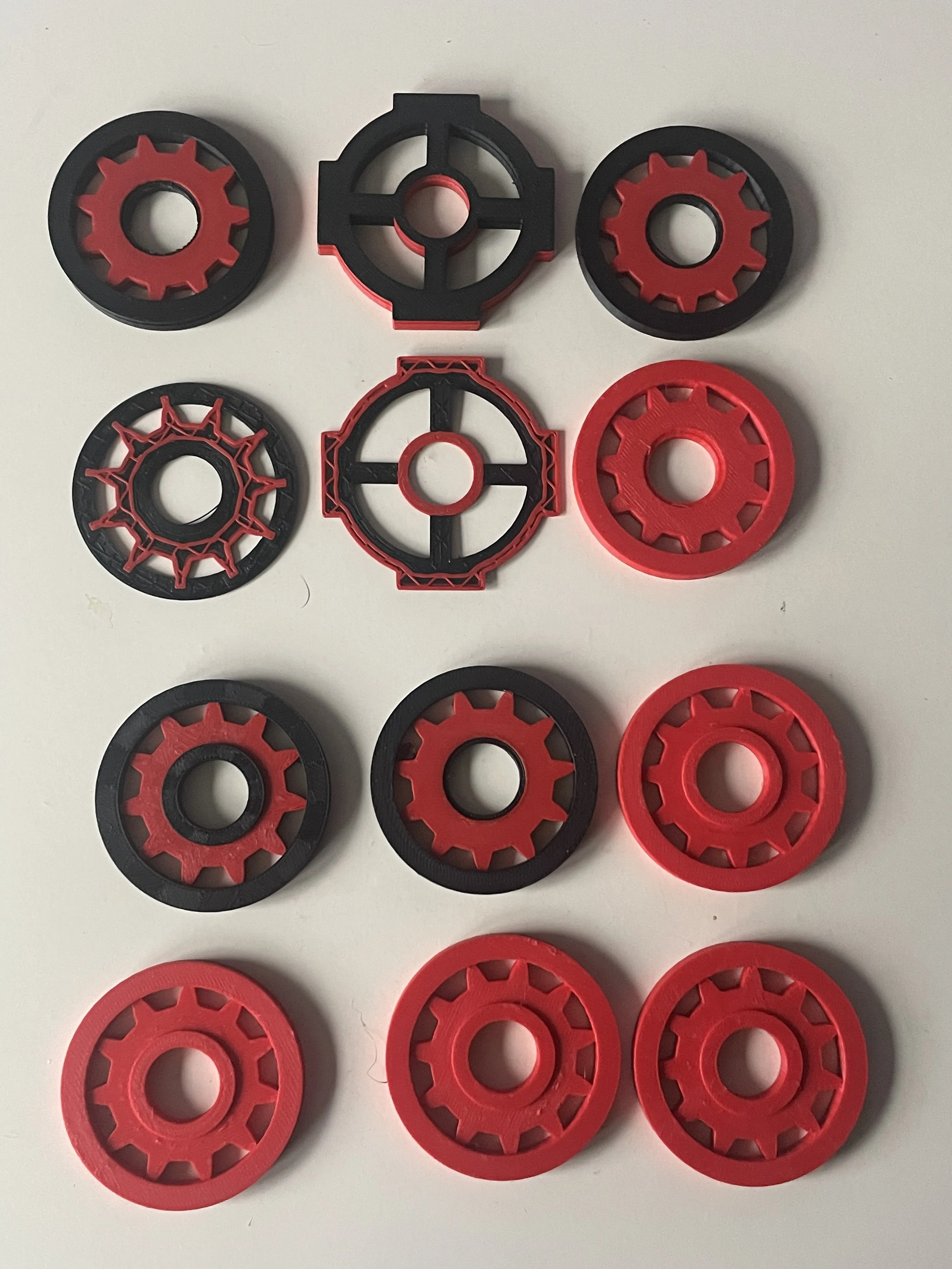 Spinning top cog style - Free 3D Print Model - MakerWorld