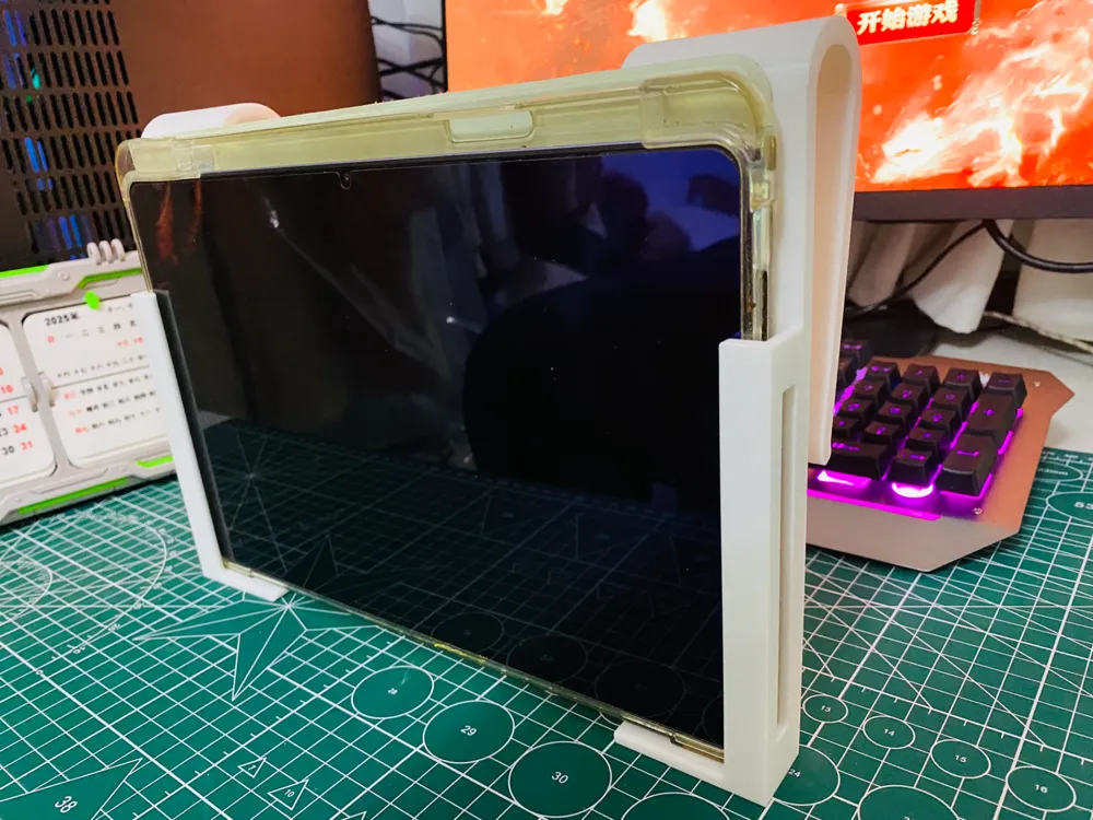 Sun Visor Tablet Mount Hanger - Free 3D Print Model - MakerWorld