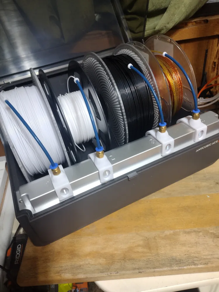 ACE PRO - Snap On - No Jamb Filament Guide - Free 3D Print Model ...