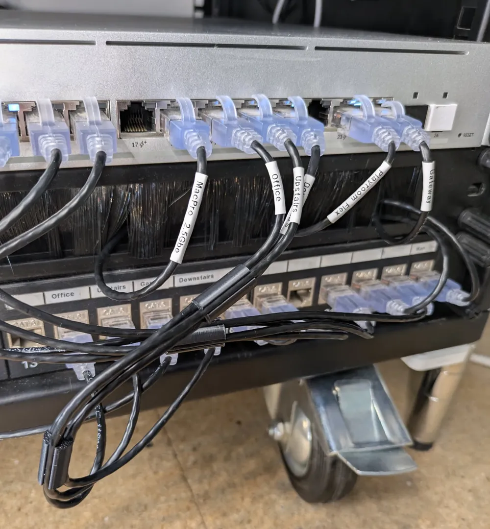 Monoprice SlimRun Ethernet Cable Holders - Free 3D Print Model - MakerWorld