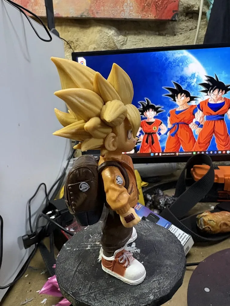 STUDENT KID GOKU - Free 3D Print Model - MakerWorld