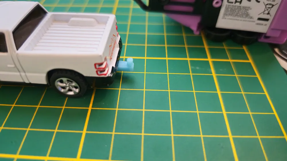 Trailer hitch for Revell Control I Mini RC Car - Free 3D Print Model ...