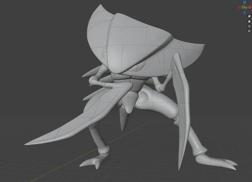 Life-Size Pokemon Kabutops Display Statue - Free 3D Print Model ...