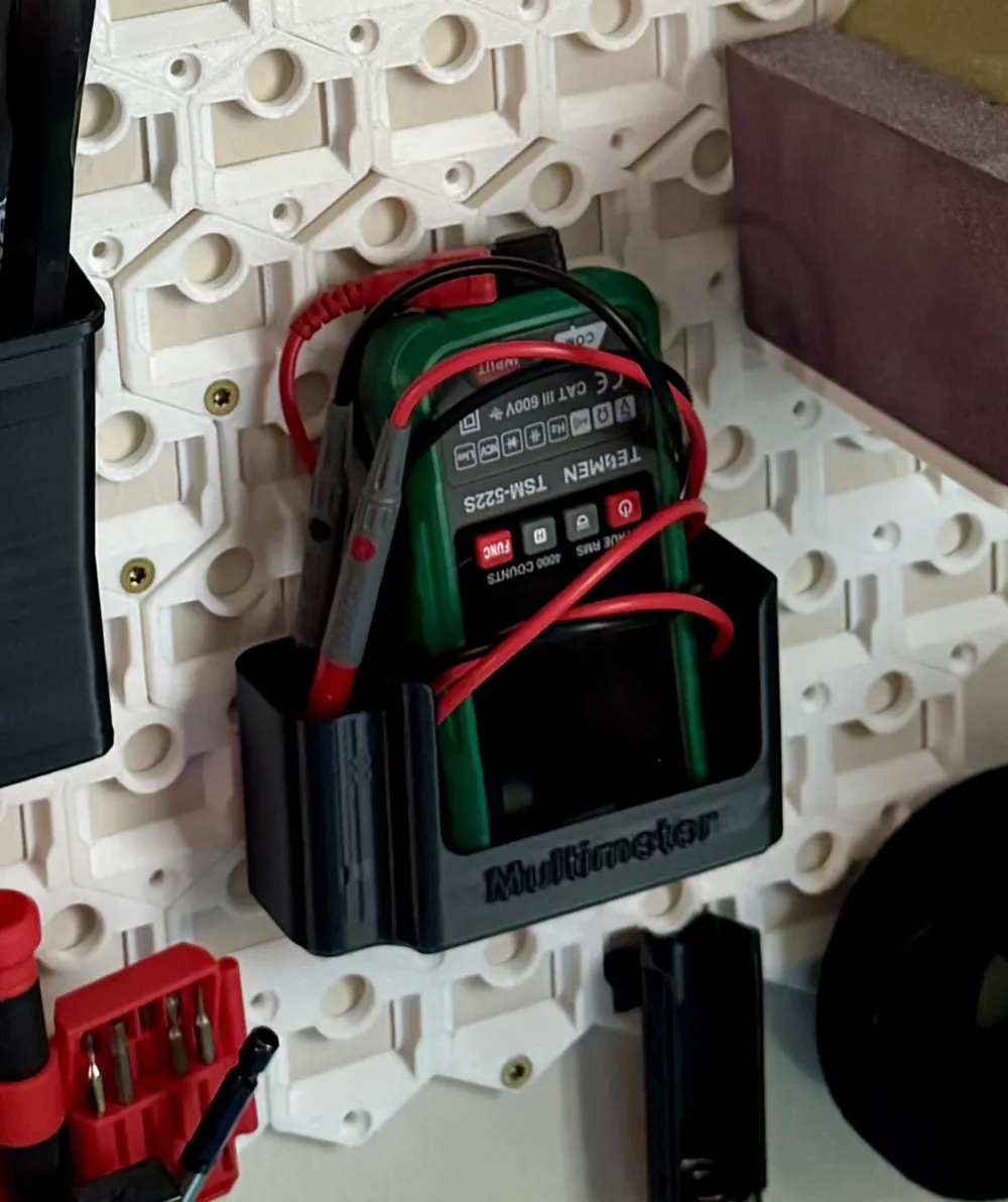 GOEWS Multimeter Holder - Free 3D Print Model - MakerWorld