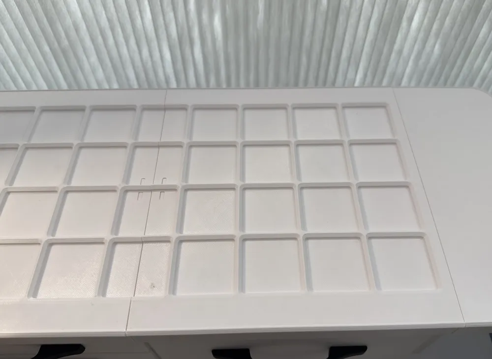 4x9 Gridfinity spanning two Deskware top plates - Free 3D Print Model ...