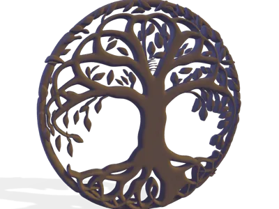 Hypnotic life Tree - Free 3D Print Model - MakerWorld