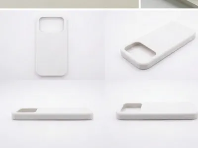 iPhone 17 Pro Max White Case - Free 3D Print Model - MakerWorld