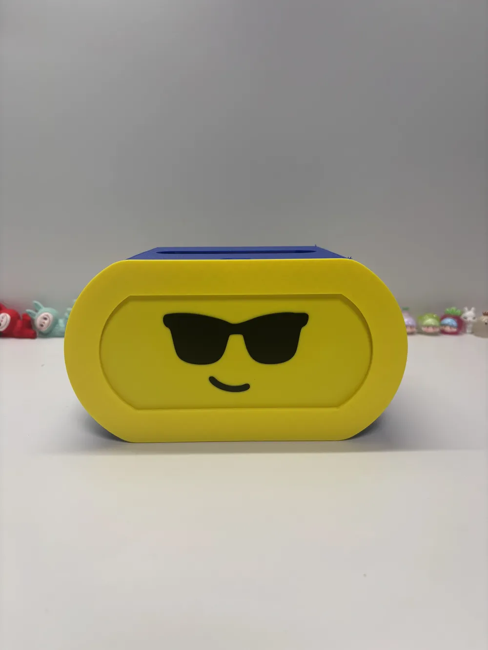 Dopamine Cartoon Tissue Box / Creative DIY Emoji Tissue Box - Free 3D ...