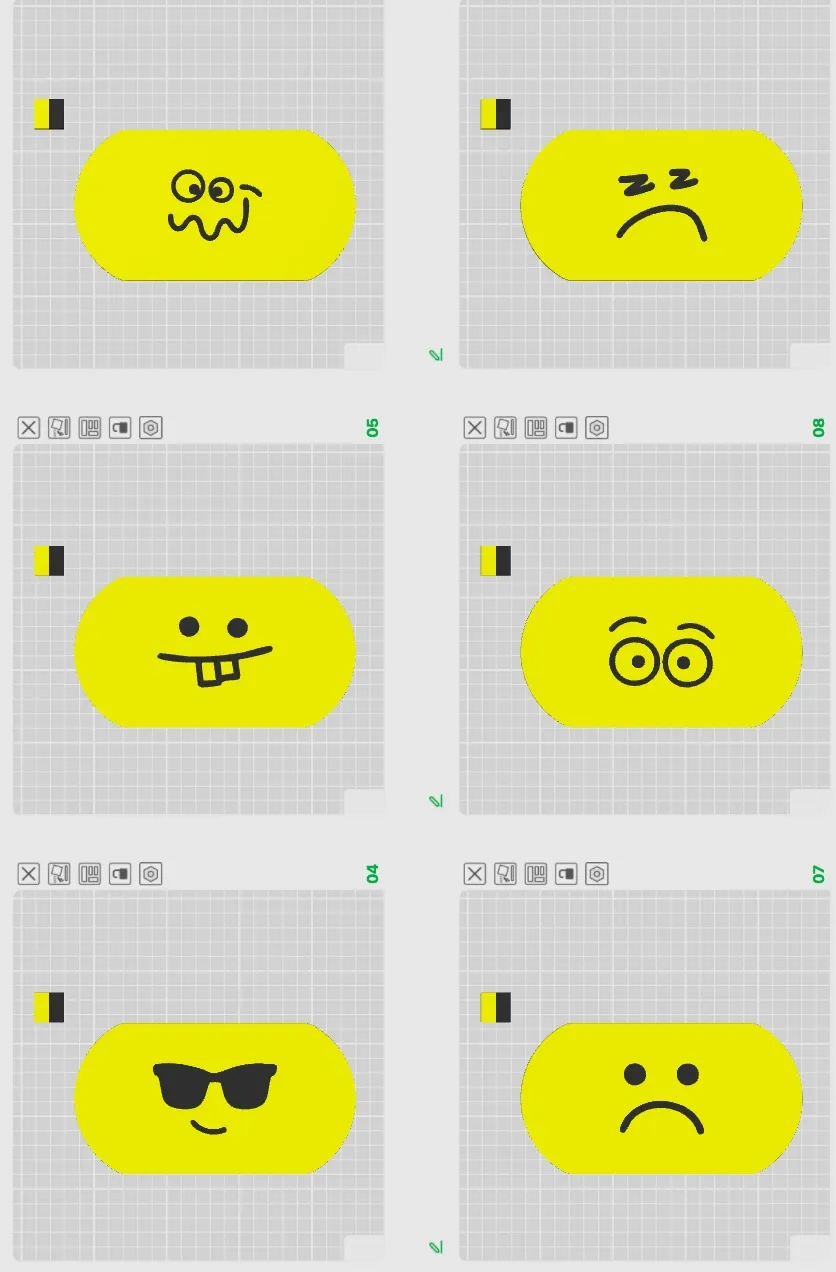 Dopamine Cartoon Tissue Box / Creative DIY Emoji Tissue Box - Free 3D ...