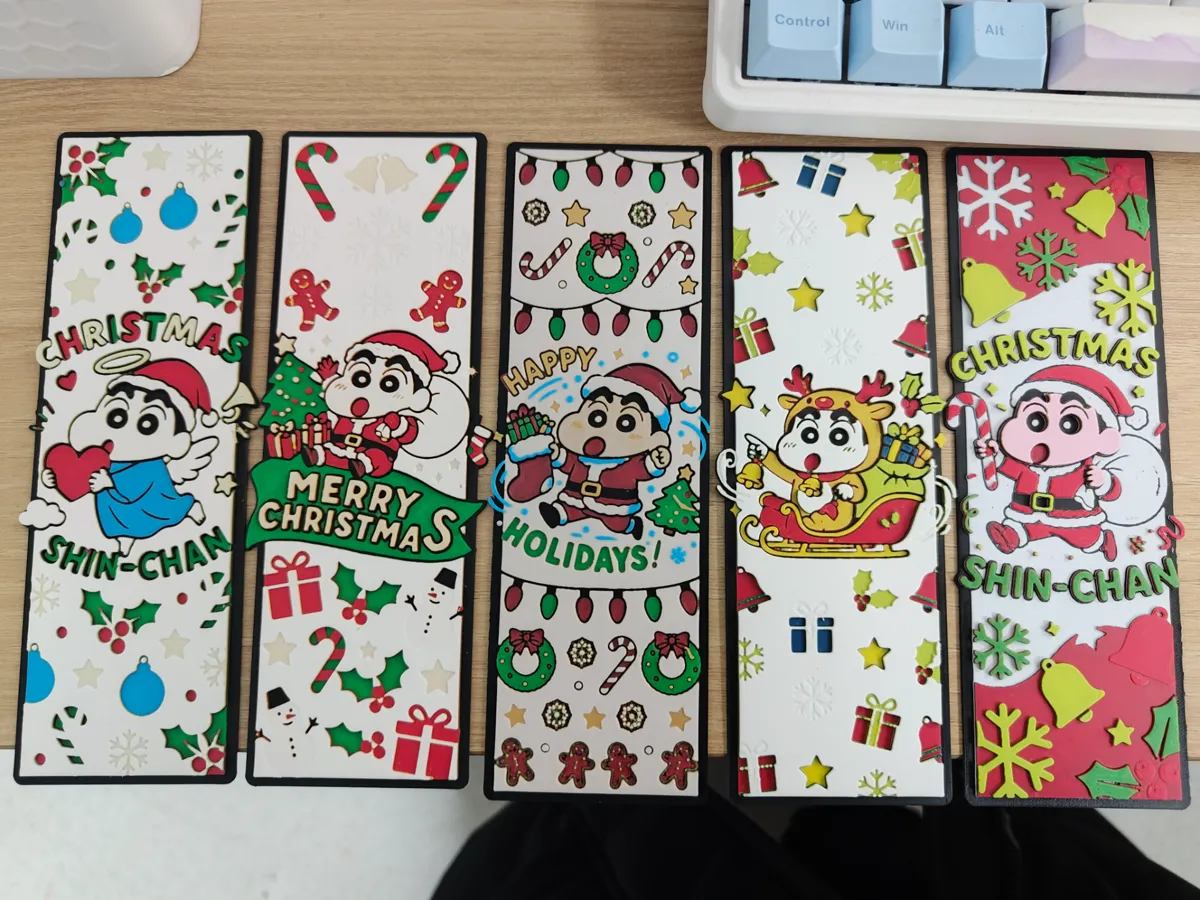 Crayon Shin-chan—Christmas Limited Edition Bookmark (Crayon Shinchan ...