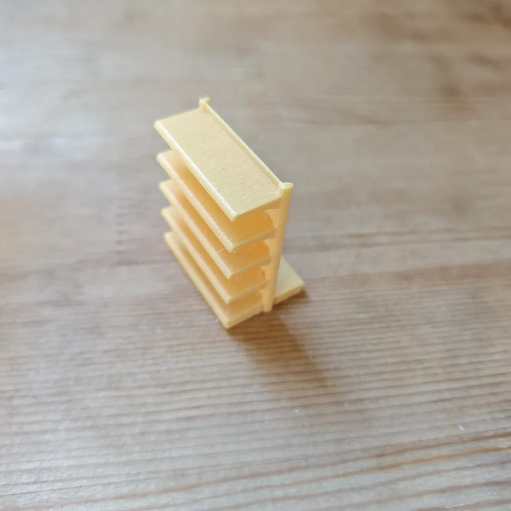 shelf dollhouse Print in Place beginner-friendly ornament office ...