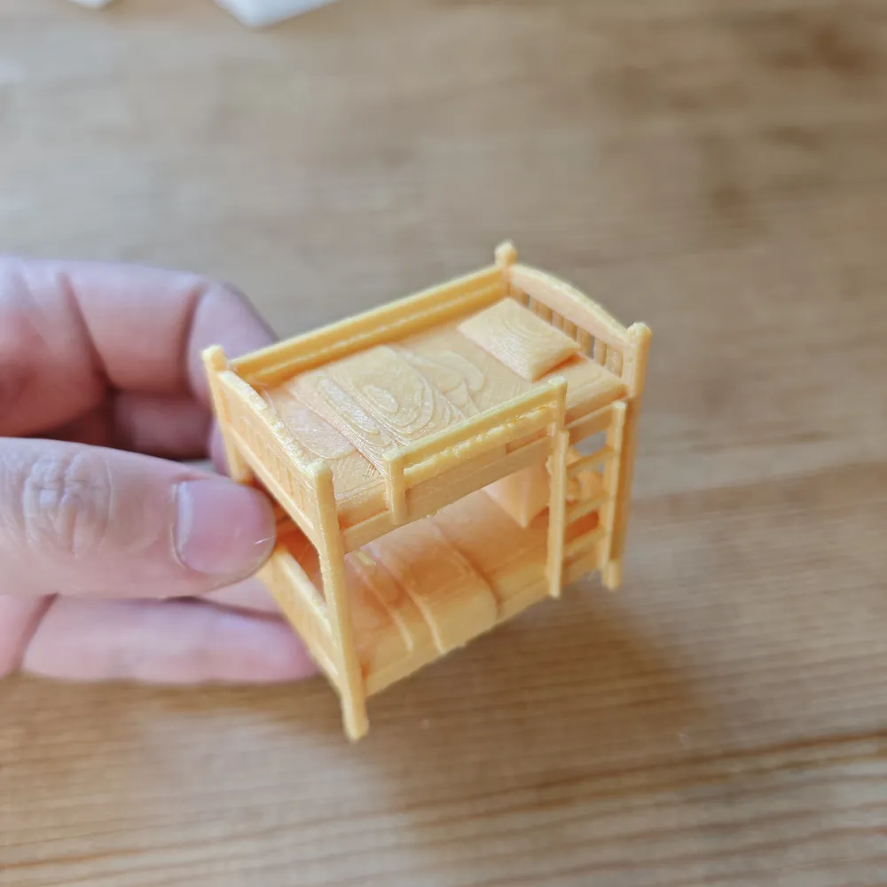 Bunk bed, doll bed, Print in Place, beginner-friendly, ornament, office ...