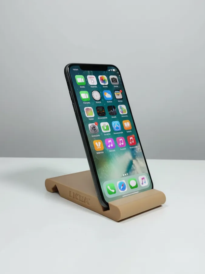 IKEA-like BORGENÄS phone stand - Free 3D Print Model - MakerWorld
