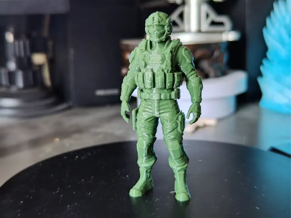 Delta Force - Commander - Free 3D Print Model - MakerWorld