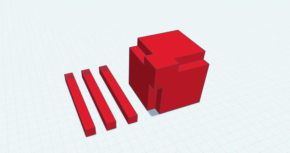 Coordenadas cartesianas/eixo XYZ - Modelo gratuito para impressão 3D ...