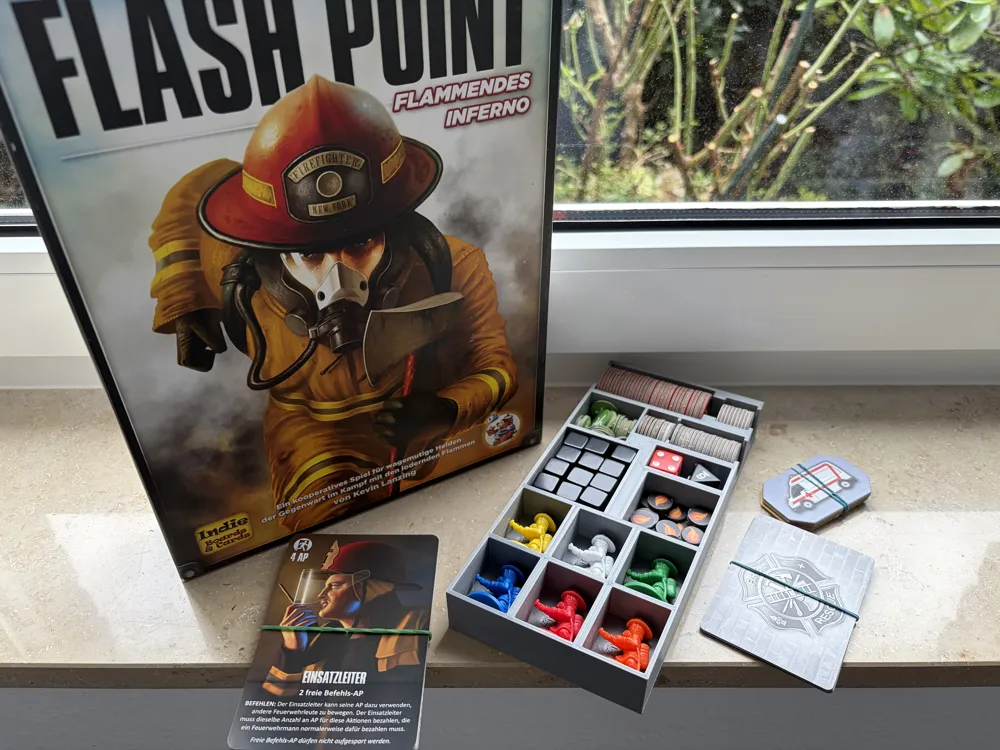 FlashPoint Board Game Organizer Flammendes Inferno - Free 3D Print ...