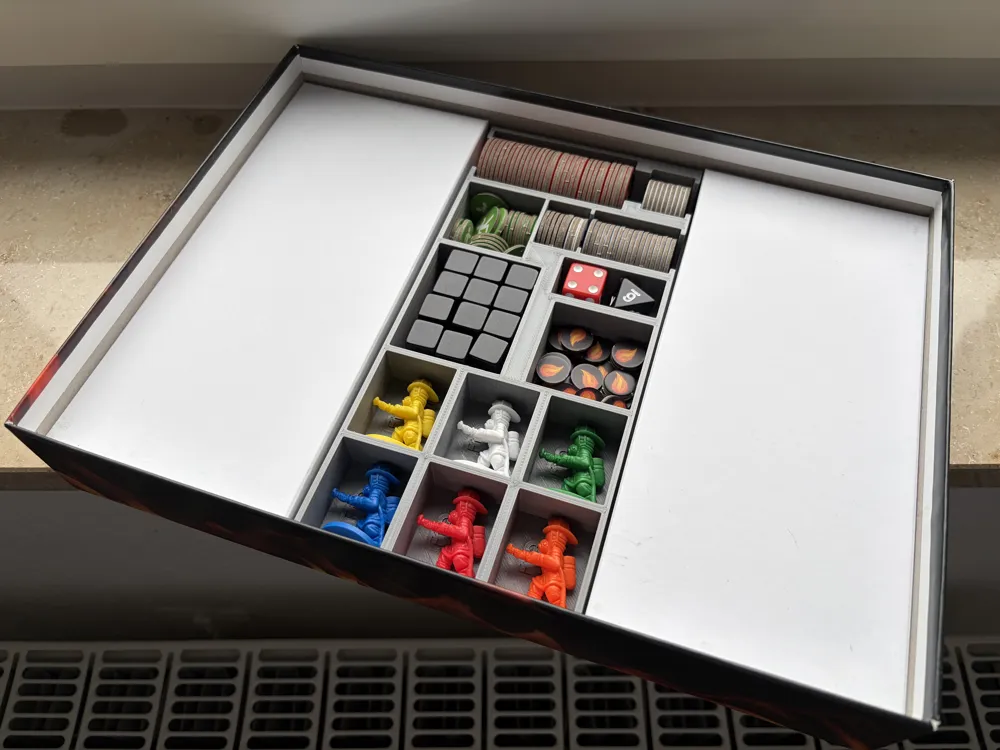 FlashPoint Board Game Organizer Flammendes Inferno - Free 3D Print ...