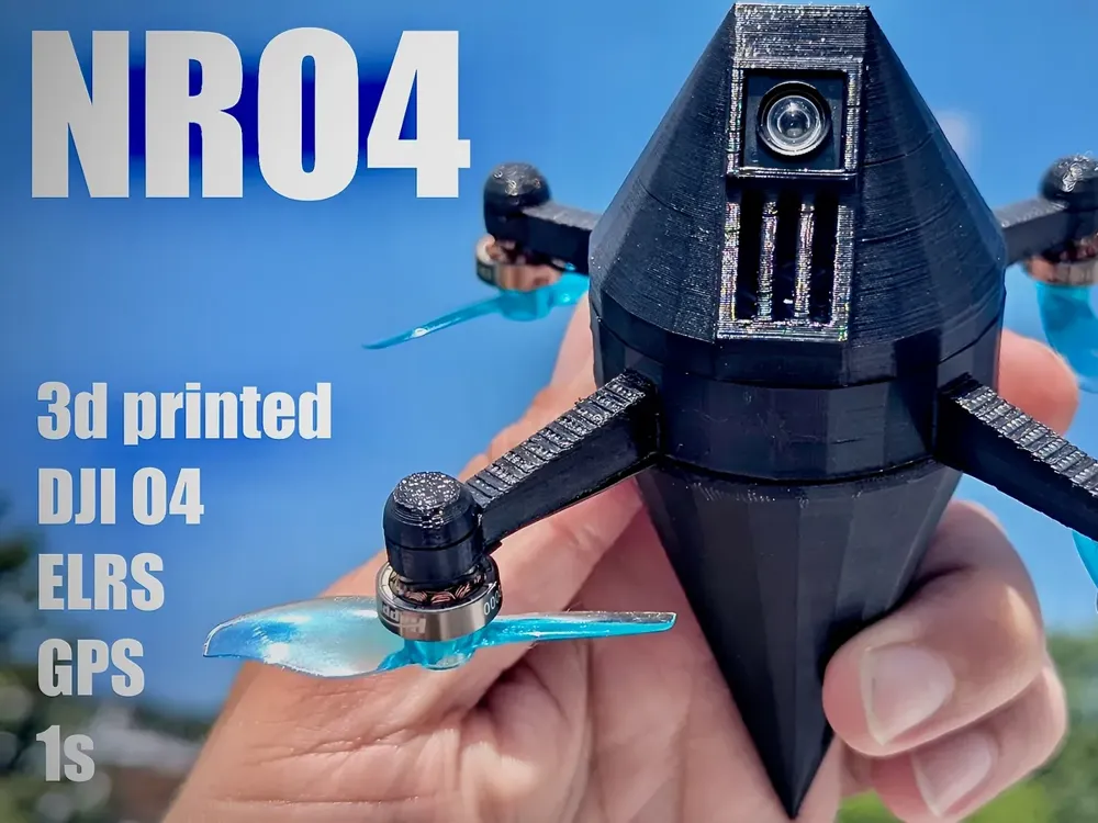 NRO4 - Dron FPV Nano Rocket con DJI O4 - Modelo de impresión 3D ...