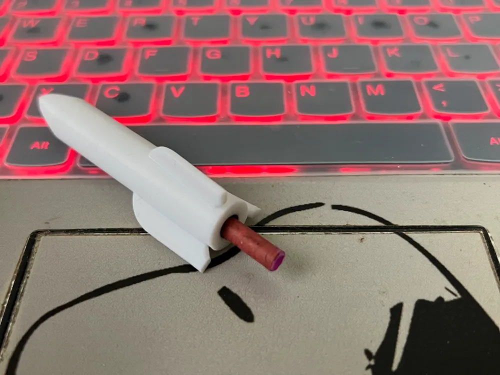 Matchstick Rocket - Free 3D Print Model - MakerWorld