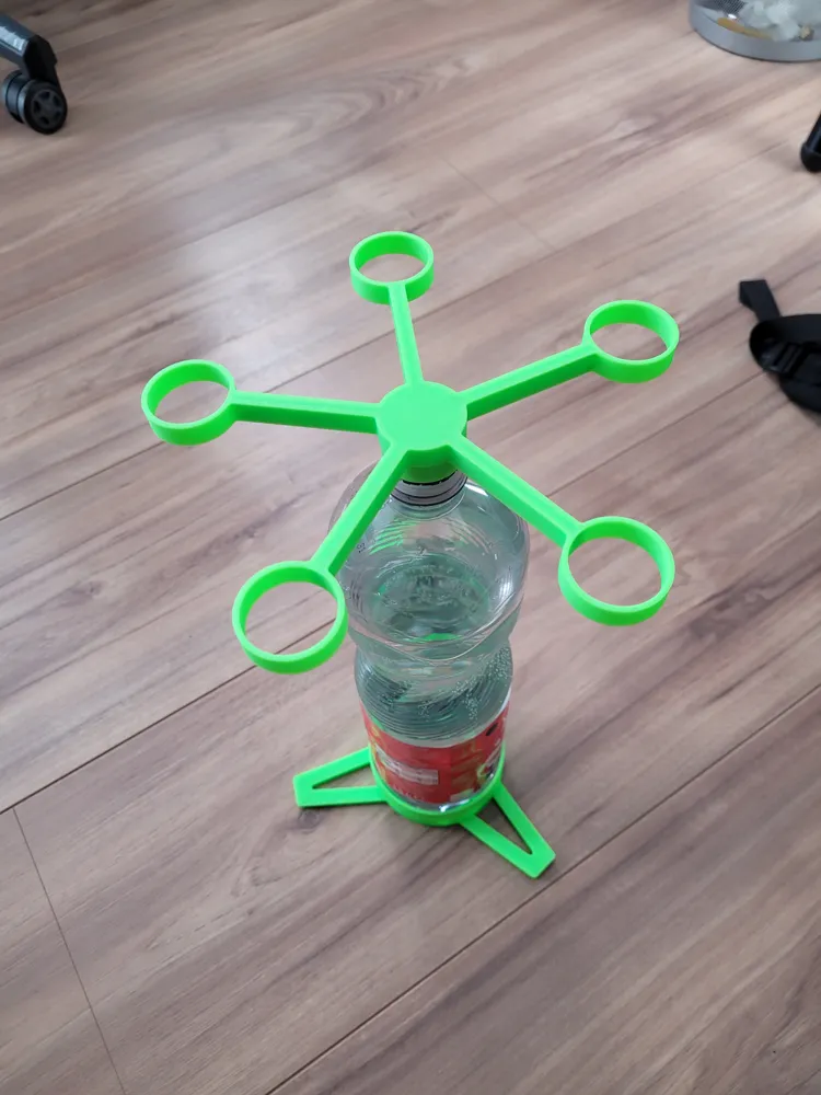 PET Bottle Rocket Launch Ramp - Free 3D Print Model - MakerWorld