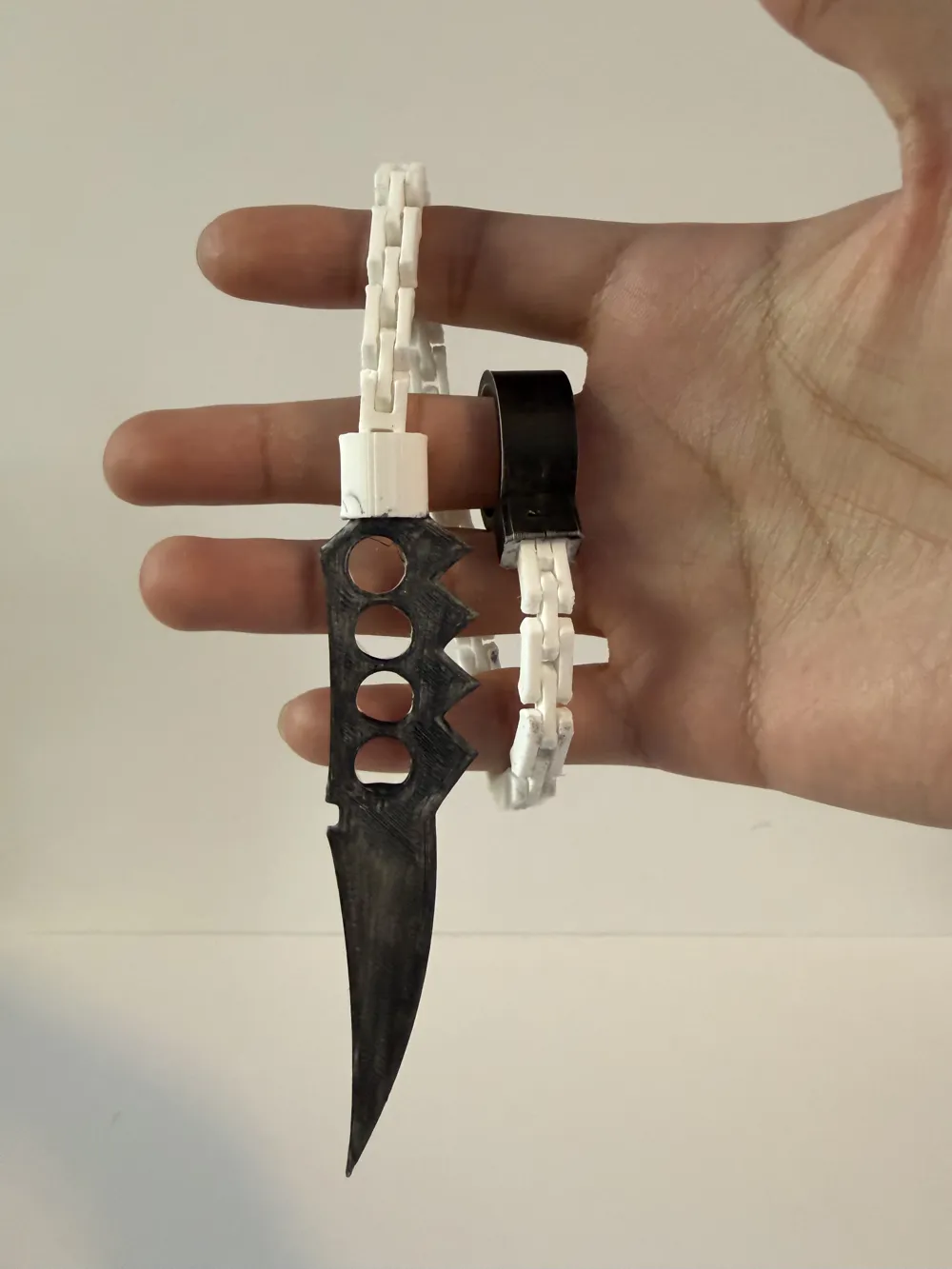 Chakra Blade Chained Fidget - Free 3D Print Model - MakerWorld