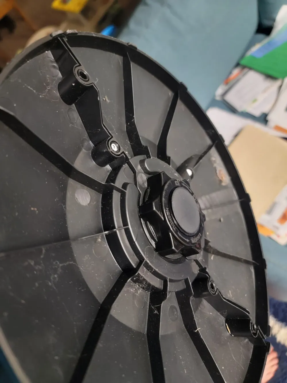 Pelonis Tower Fan Base Connector - Free 3D Print Model - MakerWorld