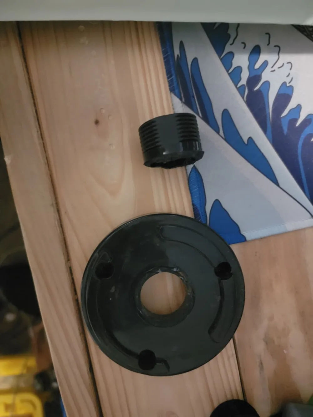 Pelonis Tower Fan Base Connector - Free 3D Print Model - MakerWorld