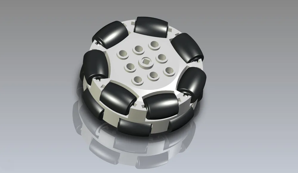 VEX 228-2536 Omni Wheel Adapter - Free 3D Print Model - MakerWorld