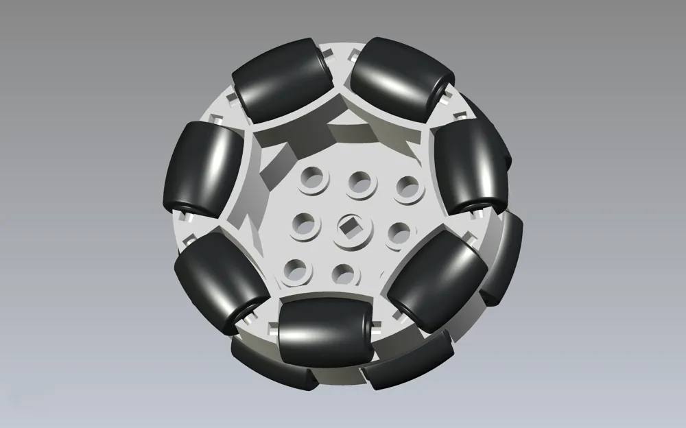 VEX 228-2536 Omni Wheel Adapter - Free 3D Print Model - MakerWorld