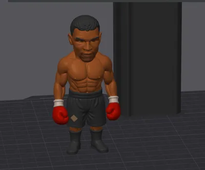 mike tyson - Free 3D Print Model - MakerWorld