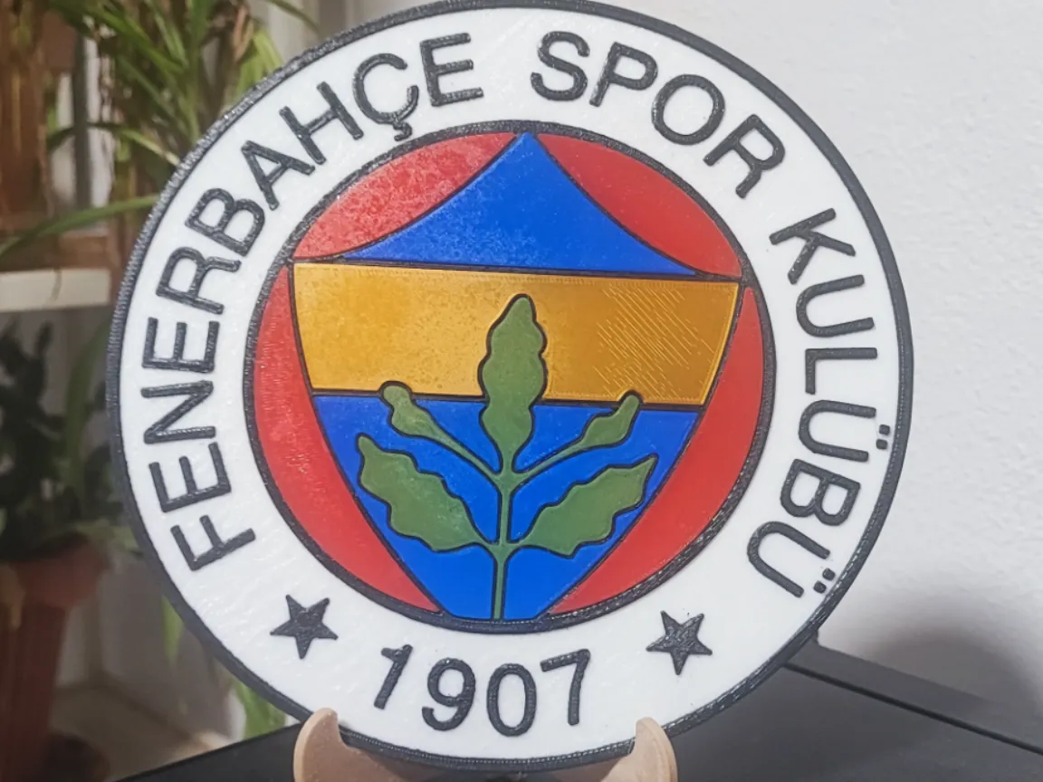 fenerbahçe logo - Free 3D Print Model - MakerWorld