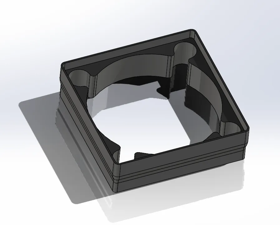 Fan adapter for Flashforge AD5M pro Noctua upgrade - Free 3D Print ...