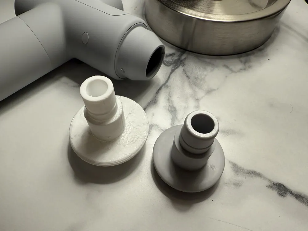 Soft TPU Head for Hyperice Hypervolt Massage Gun - Free 3D Print Model - MakerWorld