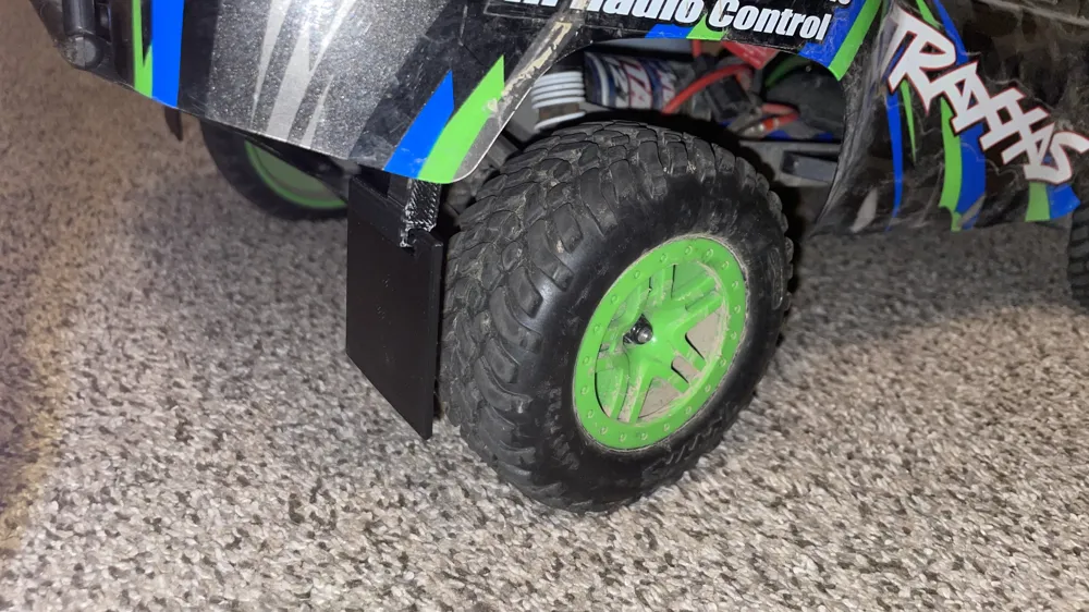 Traxxas Slash Mud Flap Mount/Holder - Free 3D Print Model - MakerWorld