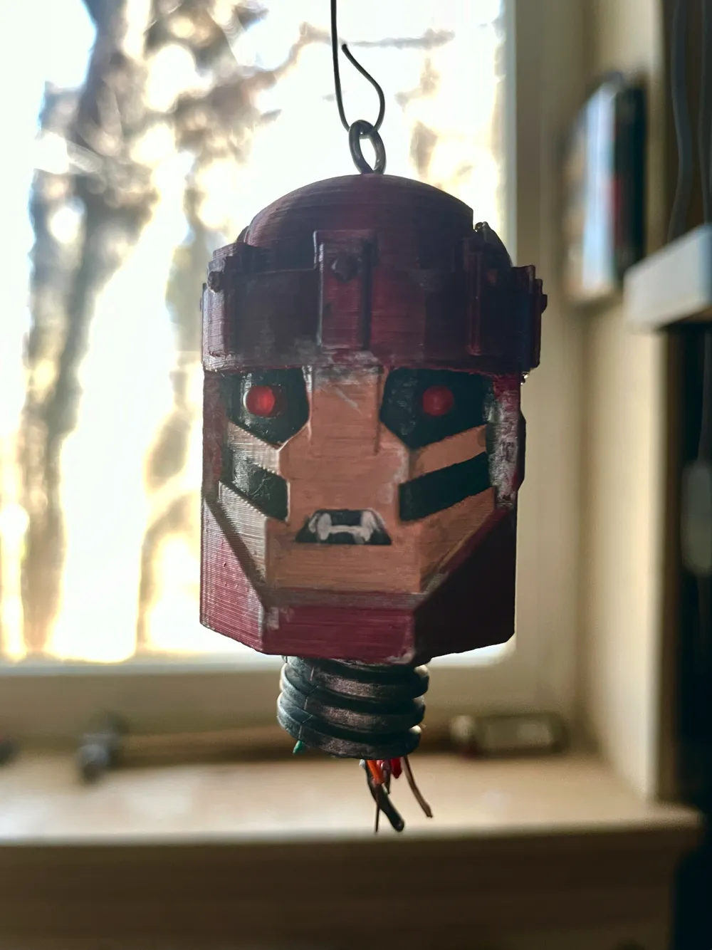 Mini Sentinel Head Ornament X-Men '97 - Free 3D Print Model - MakerWorld
