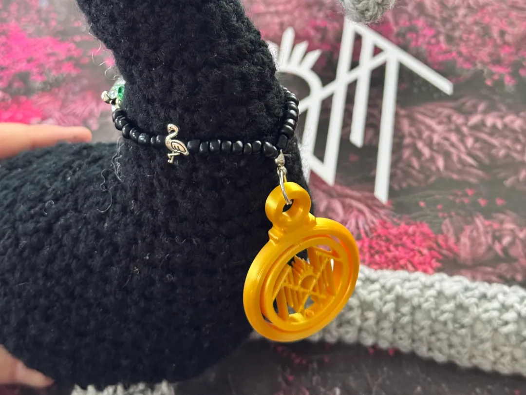 Spinning Worship Keychain or Jerry Bling Sized - Free 3D Print Model ...