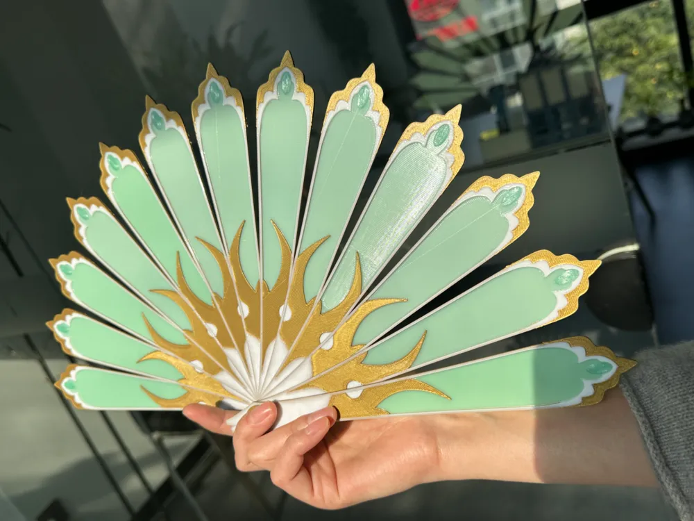 Éventail de cosplay de Margarita de Path to Nowhere - Modèle d ...