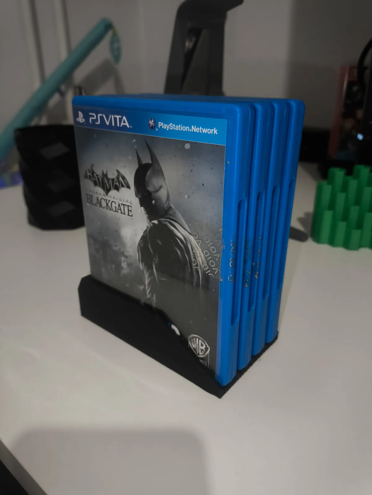 PlayStation Vita Games Stand (4 games) - Free 3D Print Model - MakerWorld