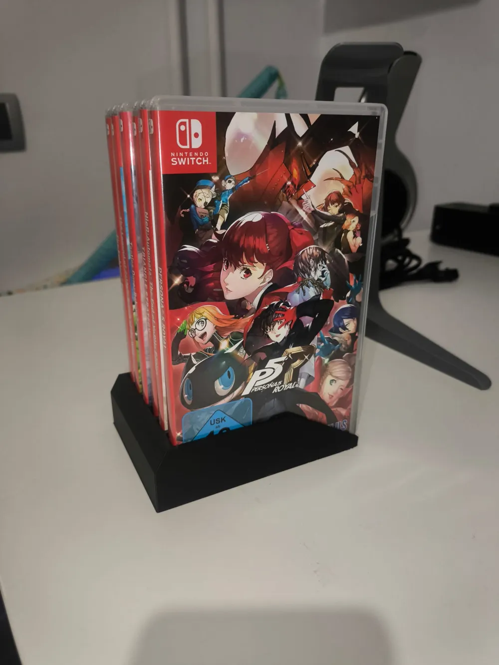 Nintendo Switch Games Stand (6 games) - Free 3D Print Model - MakerWorld