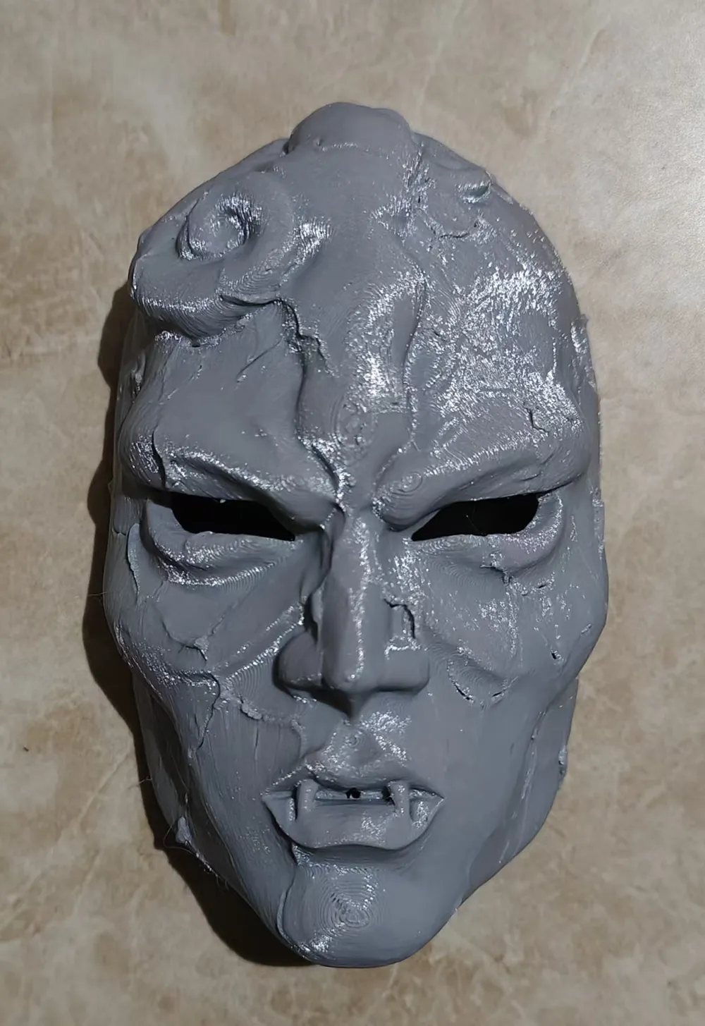 JoJo's Bizarre Adventure - Stone Mask - Free 3D Print Model - MakerWorld