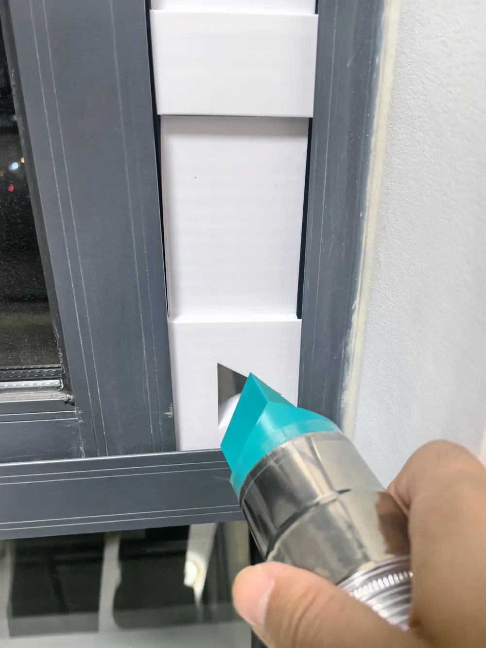 External exhaust vent window baffle - Free 3D Print Model - MakerWorld