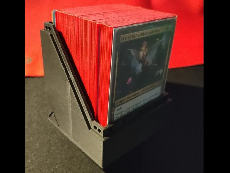 Deckbox for 100 card deck without double sleeves - Free 3D Print Model ...