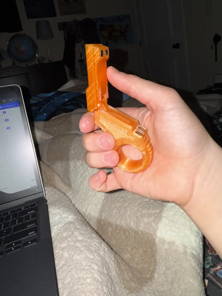 fidget gun slider - Free 3D Print Model - MakerWorld
